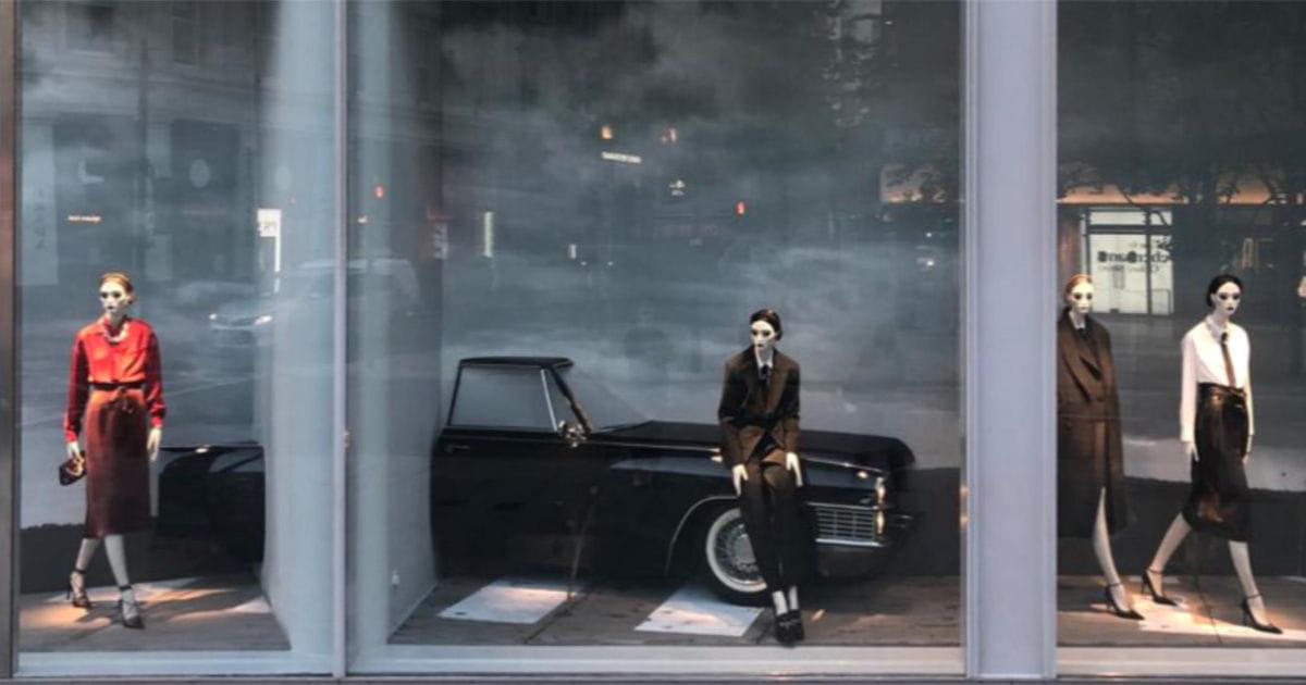 CADILLAC WINDOW DISPLAY | Projects | KIMAK